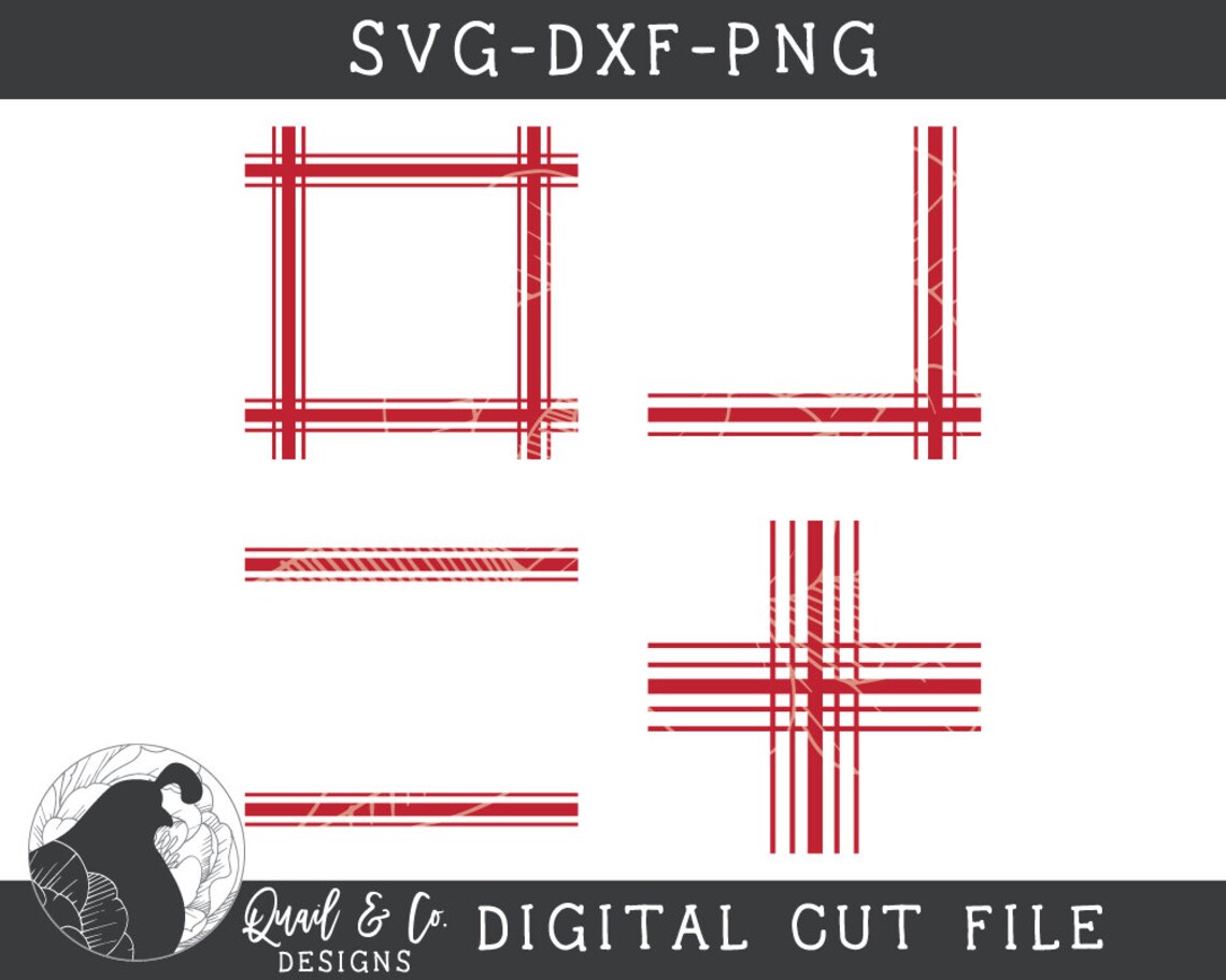 Plaid SVG Bundle Christmas Plaid Svg Christmas Svg - Etsy