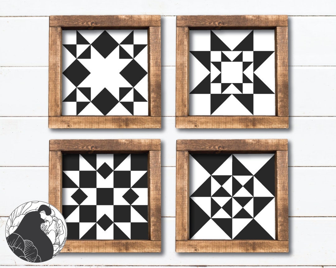 Quilt Block SVG Bundle: Farmhouse, Americana, Country (cut Files) - Etsy