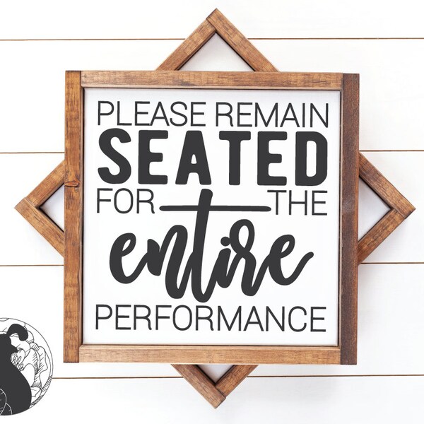 Please Remain Seated - Etsy