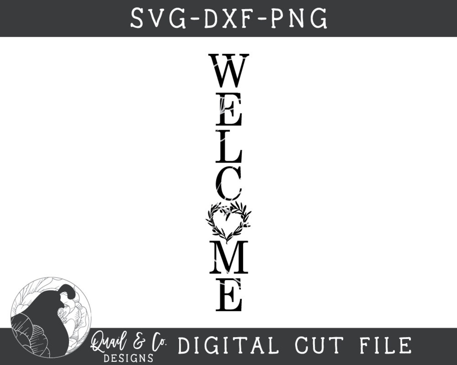 Vertical Welcome Sign Svg Porch Sign Svg Welcome Cut File - Etsy