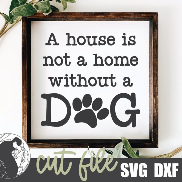 A Home Without a Dog - Etsy