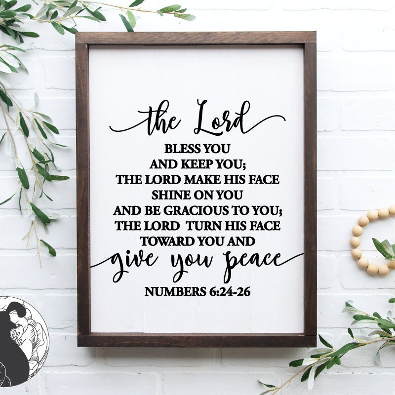 The Lord Bless You - Etsy
