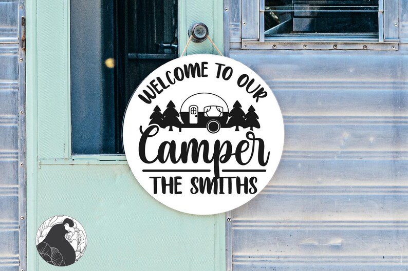 Welcome to Our Camper SVG: RV Sign Design (digital Download) - Etsy