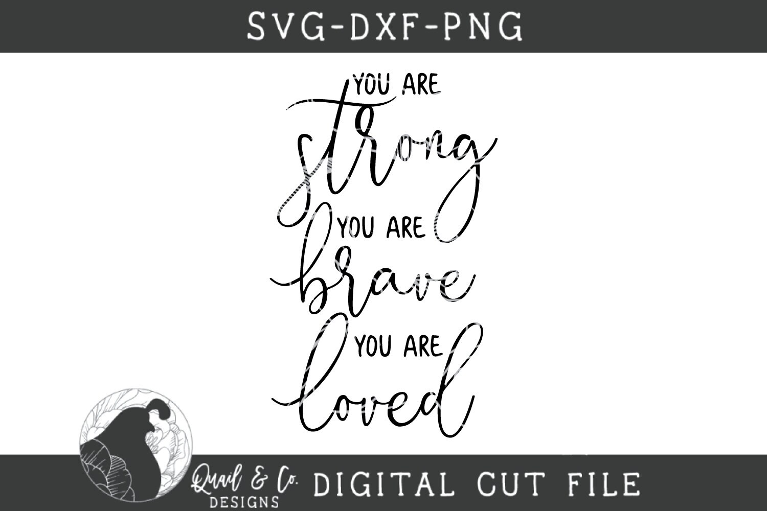 You Are Strong SVG You Are Brave Svg You Are Loved Svg Kids - Etsy UK