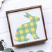 SVG Files, Buffalo Check Bunny Svg, Easter Svg, Bunny Svg, Rabbit Svg ...