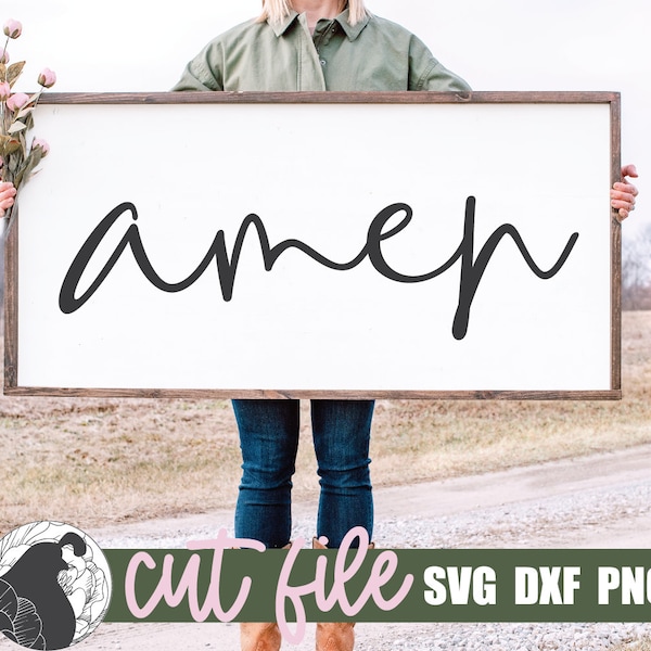 Amen Sign - Etsy