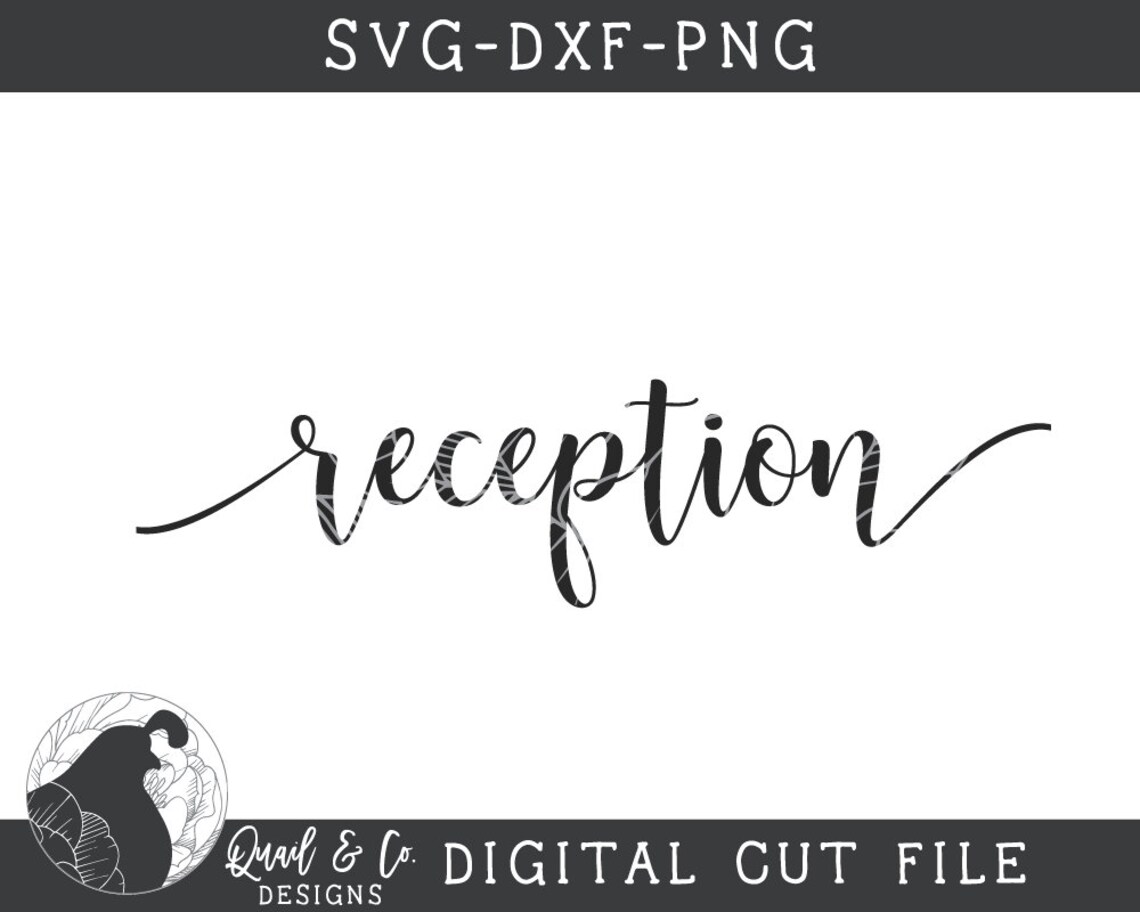 SVG Files Reception Svg Wedding Svg Wedding Signs Svg - Etsy