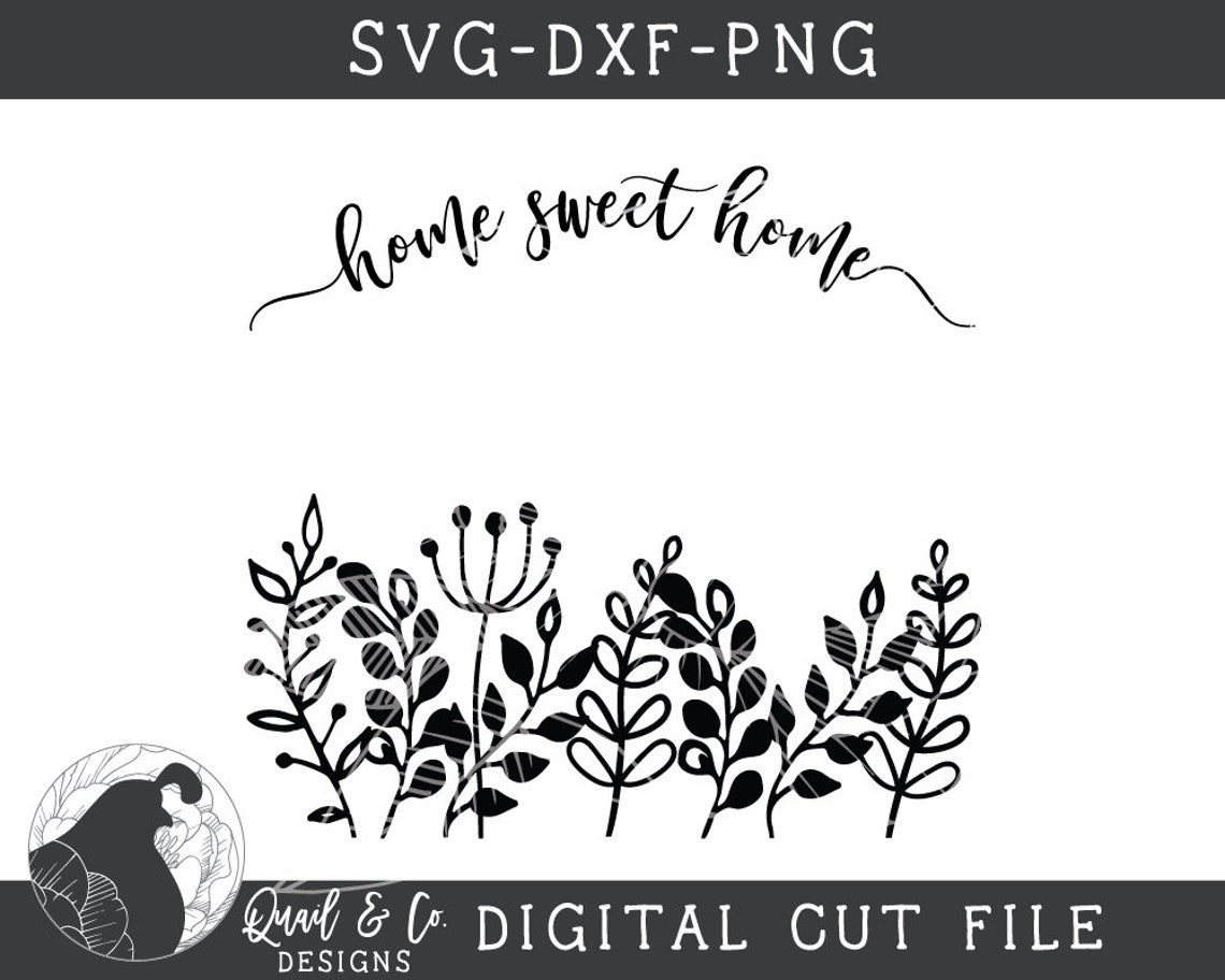 Svg Files Family Name svg Last Name svg Home Sweet Home | Etsy