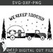 We Sleep Around SVG, Camping Cut File, Camper Svg Svg, Vintage Camper ...