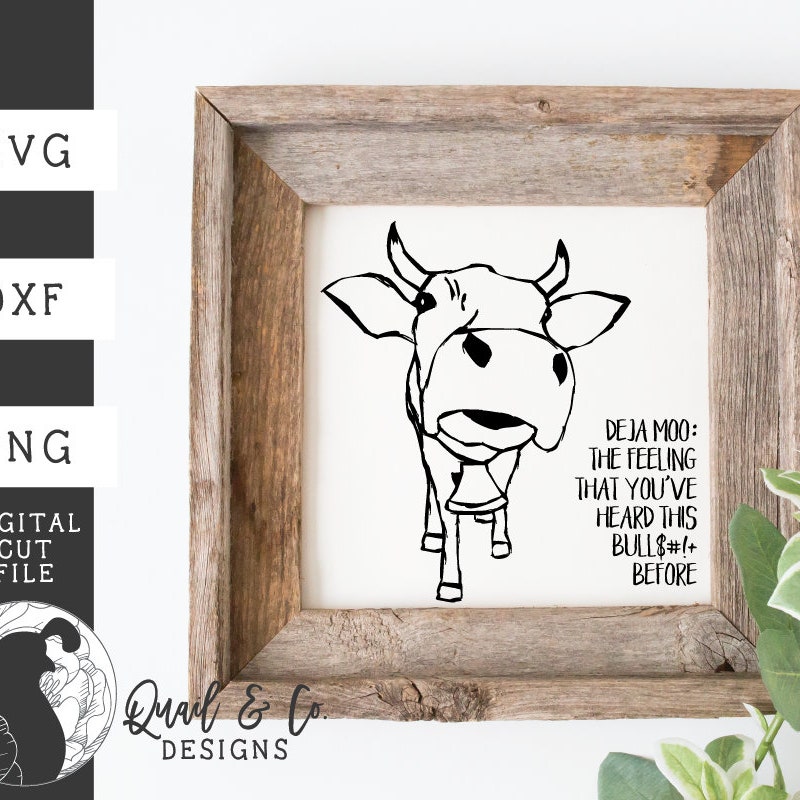 Funny Cow Designs - Etsy