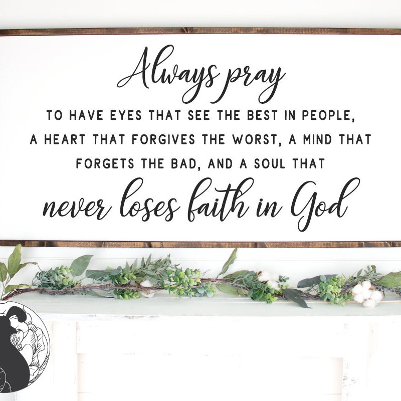 Always Pray - Etsy