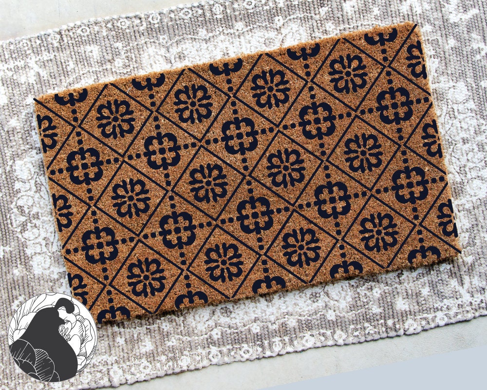 Mediterranean Tile SVG Farmhouse Tile Svg Geometric Cut - Etsy