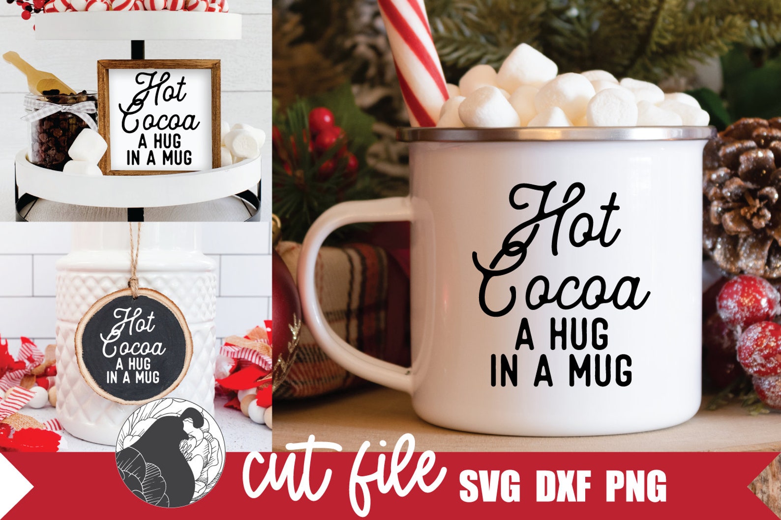 Cocoa Bar SVG Bundle Christmas SVG Bundle Cocoa Bar Labels | Etsy