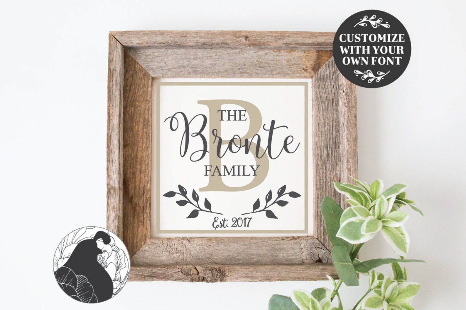 Family Name SVG Last Name Sign Svg Established Sign Cut - Etsy