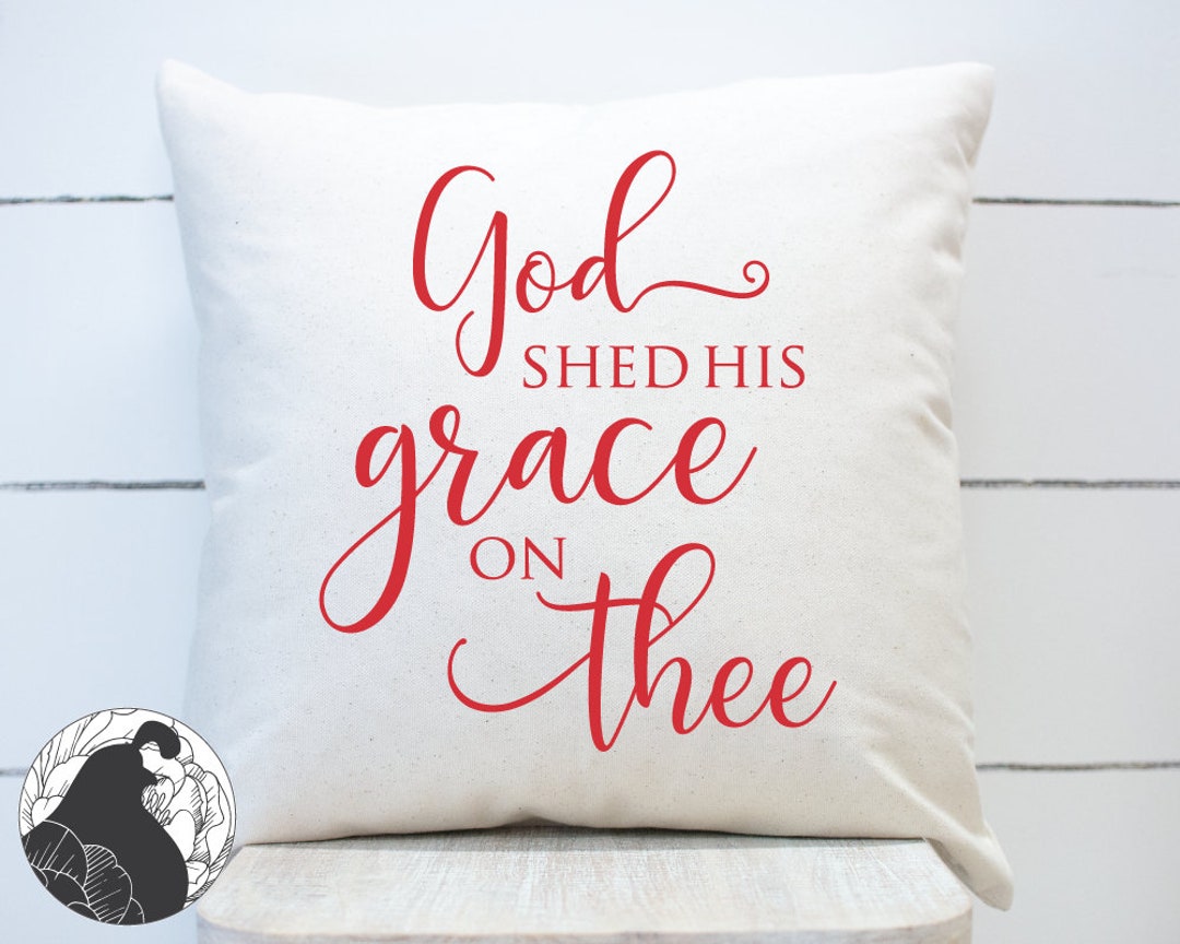 God Shed His Grace on Thee SVG DXF, Patriotic Svg, 4th of July Cut File ...