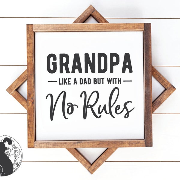 Grandfather Sign - Etsy