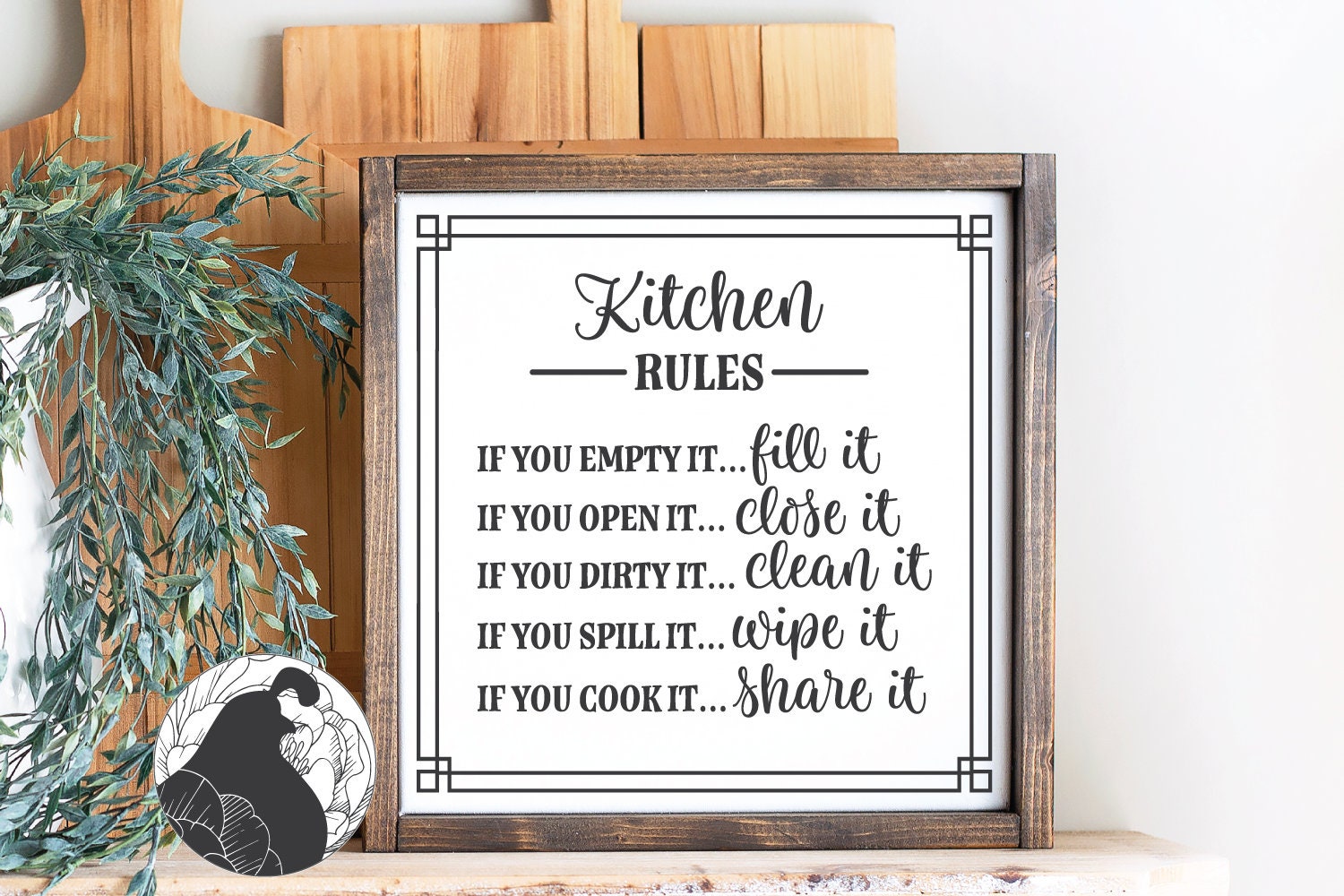 Kitchen Rules SVG Kitchen Svg Funny Quote Sarcastic SVG - Etsy UK