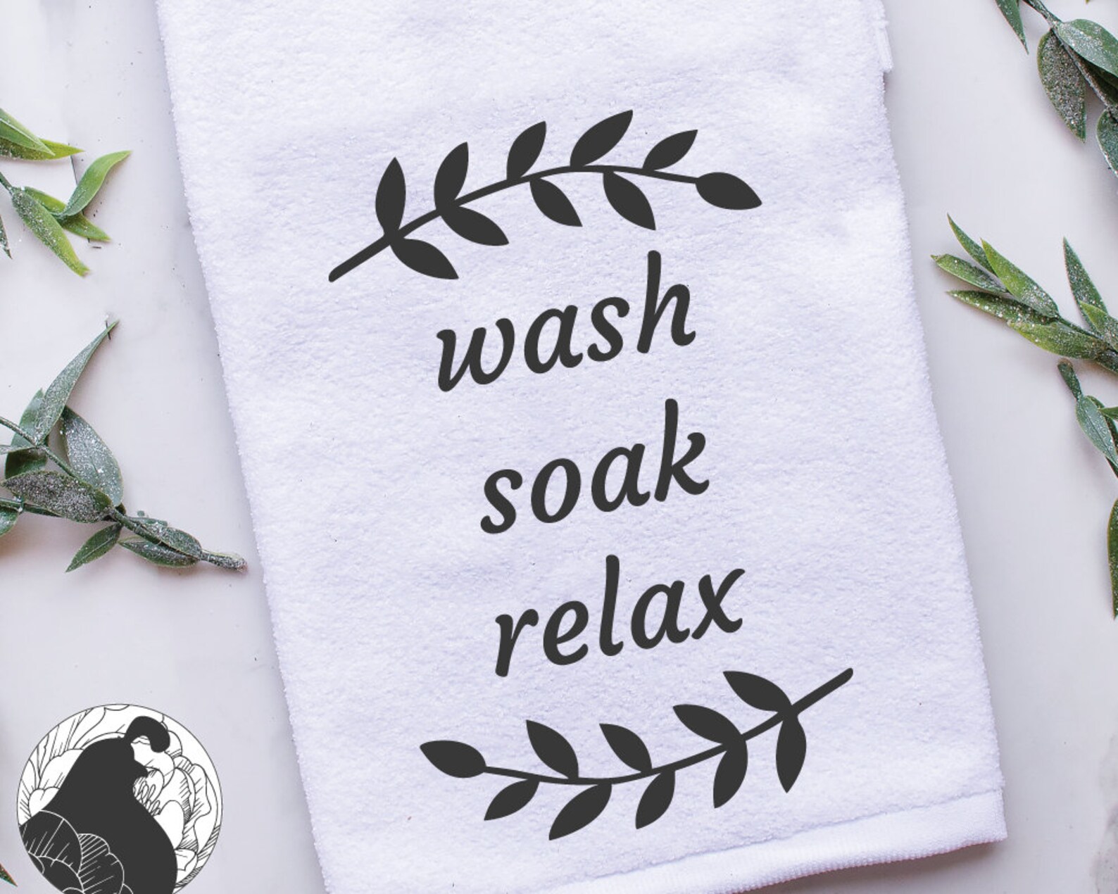Svg Files Wash Soak Relax svg Bathroom svg Farmhouse svg | Etsy