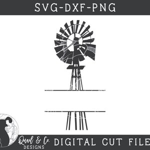 Windmill SVG, Family Name Sign Svg, Windmill Cut for Farmhouse Sign Svg ...