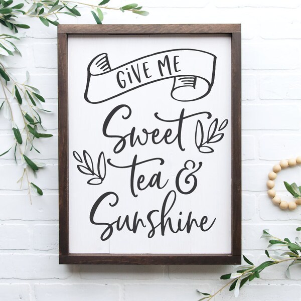 Sweet Tea Sign - Etsy