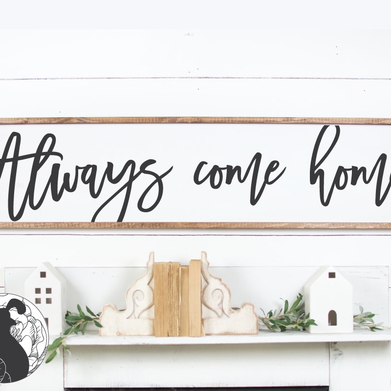 Home Sign - Etsy