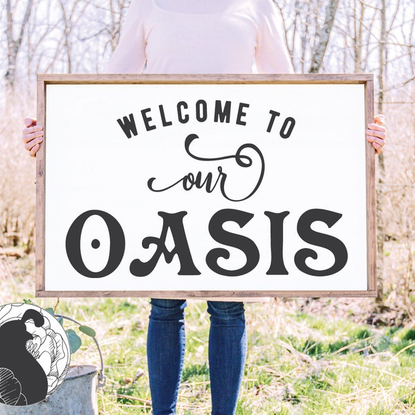 Oasis Sign - Etsy