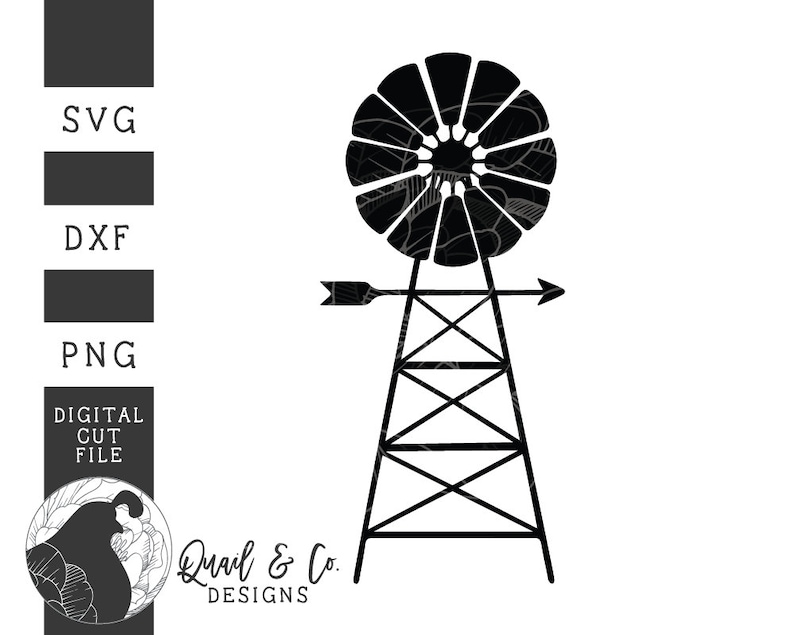 SVG Files Windmill Svg Farmhouse Svg Farm Svg Country Svg - Etsy