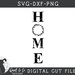 Vertical Home Svg, Home Svg, Wreath Svg, Family Svg, SVG for Home Sign ...