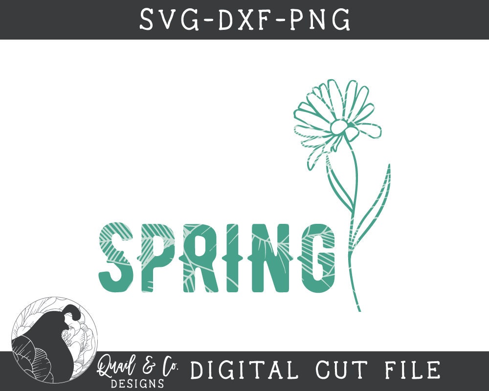Spring Welcome SVG Bundle Spring Flowers Cut File Welcome - Etsy