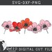 Poppies SVG Poppy Svg Floral Cut Files for Botanical Print - Etsy