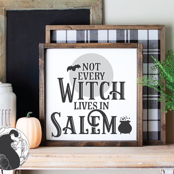 Salem Witch Sign - Etsy