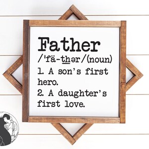 Father Definition SVG, Dad Svg, Father Svg, Father's Day Svg, Dad Sign ...
