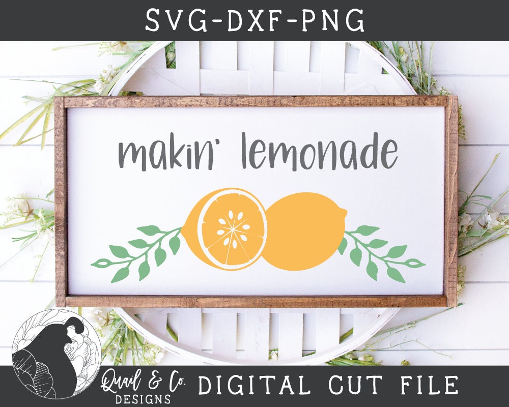Svg Files Lemonade Svg When Life Gives You Lemons Svg Lemon | Etsy