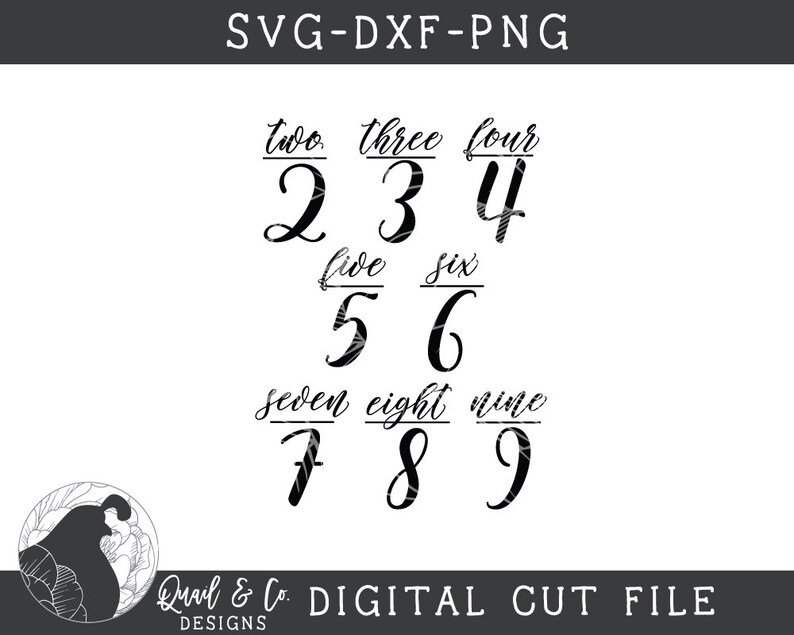 Family Numbers Svg Number Sign Svg Party of Svg Farmhouse - Etsy