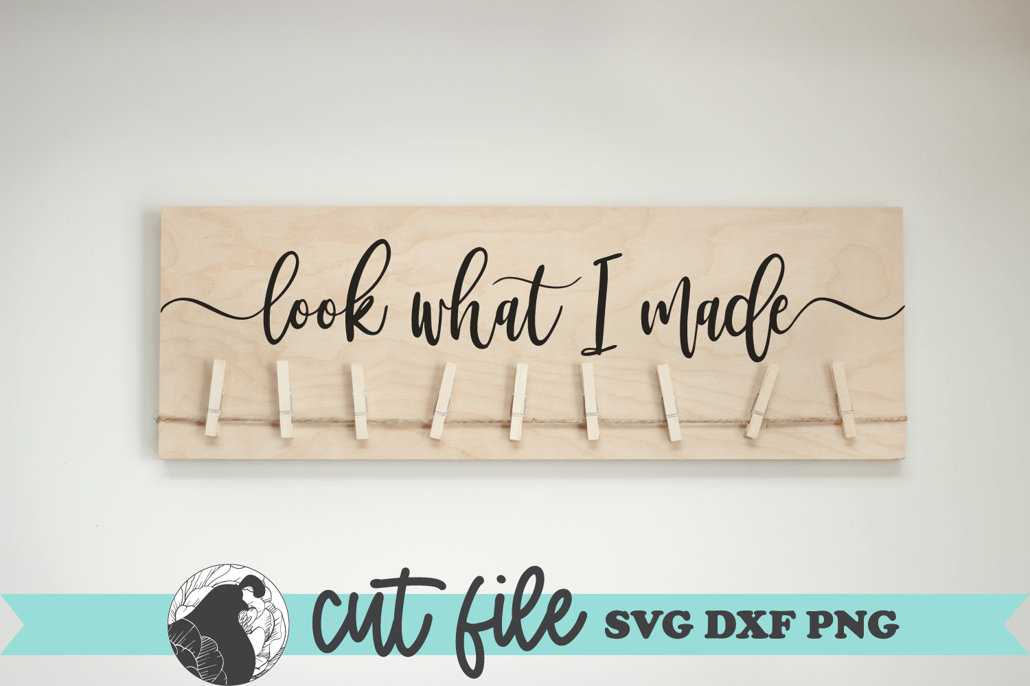 Look What I Made SVG Brag Board SVG Art Display Cut File - Etsy Australia