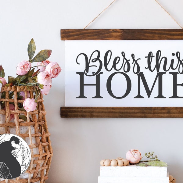 Bless This Home Sign - Etsy