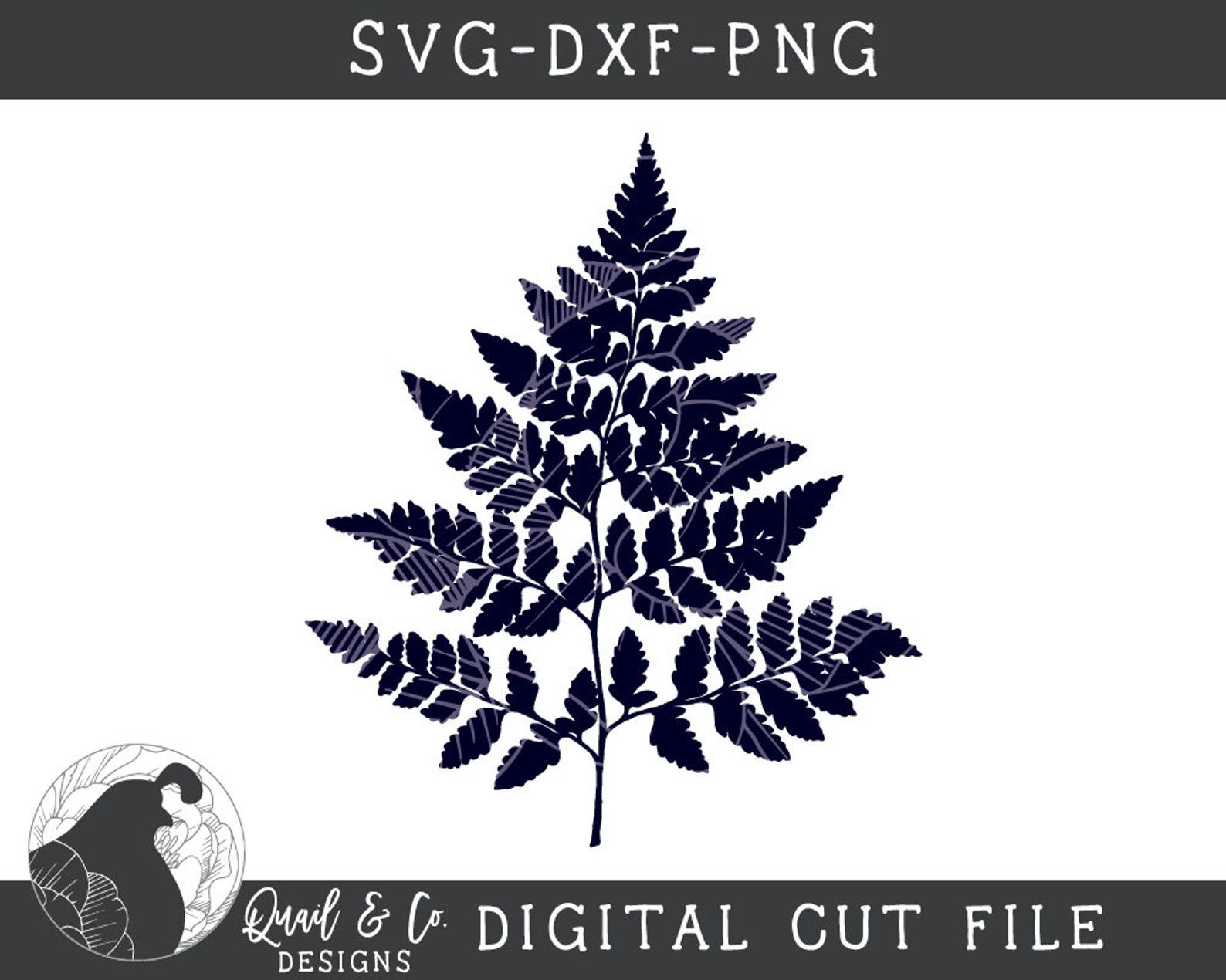 Fern SVG Botanical Cut File Floral Sign Svg Farmhouse Wall - Etsy