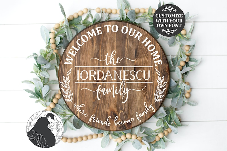 Round Welcome SVG Last Name Sign Svg Family Name Cut File Etsy round-welcome-svg-last-name-sign-svg-family-name-cut-file-etsy