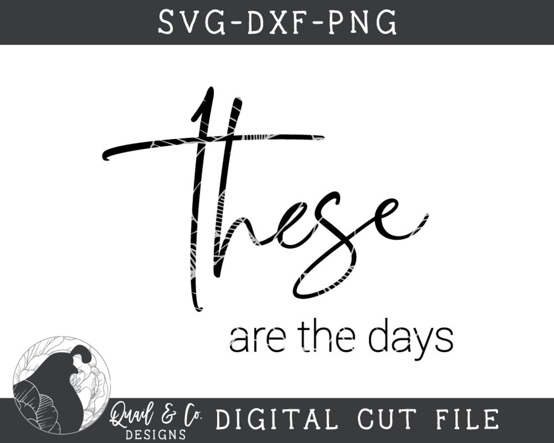 These Are the Days Svg Family Svg Bohemian Svg Boho Svg - Etsy