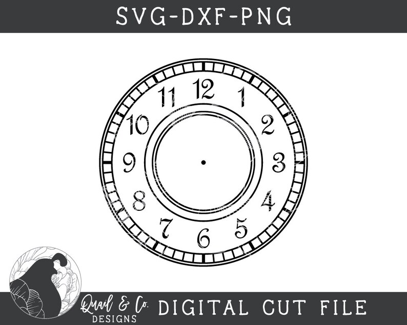 Clock Face SVG Clock svg Farmhouse Sign svg Cut Files for | Etsy
