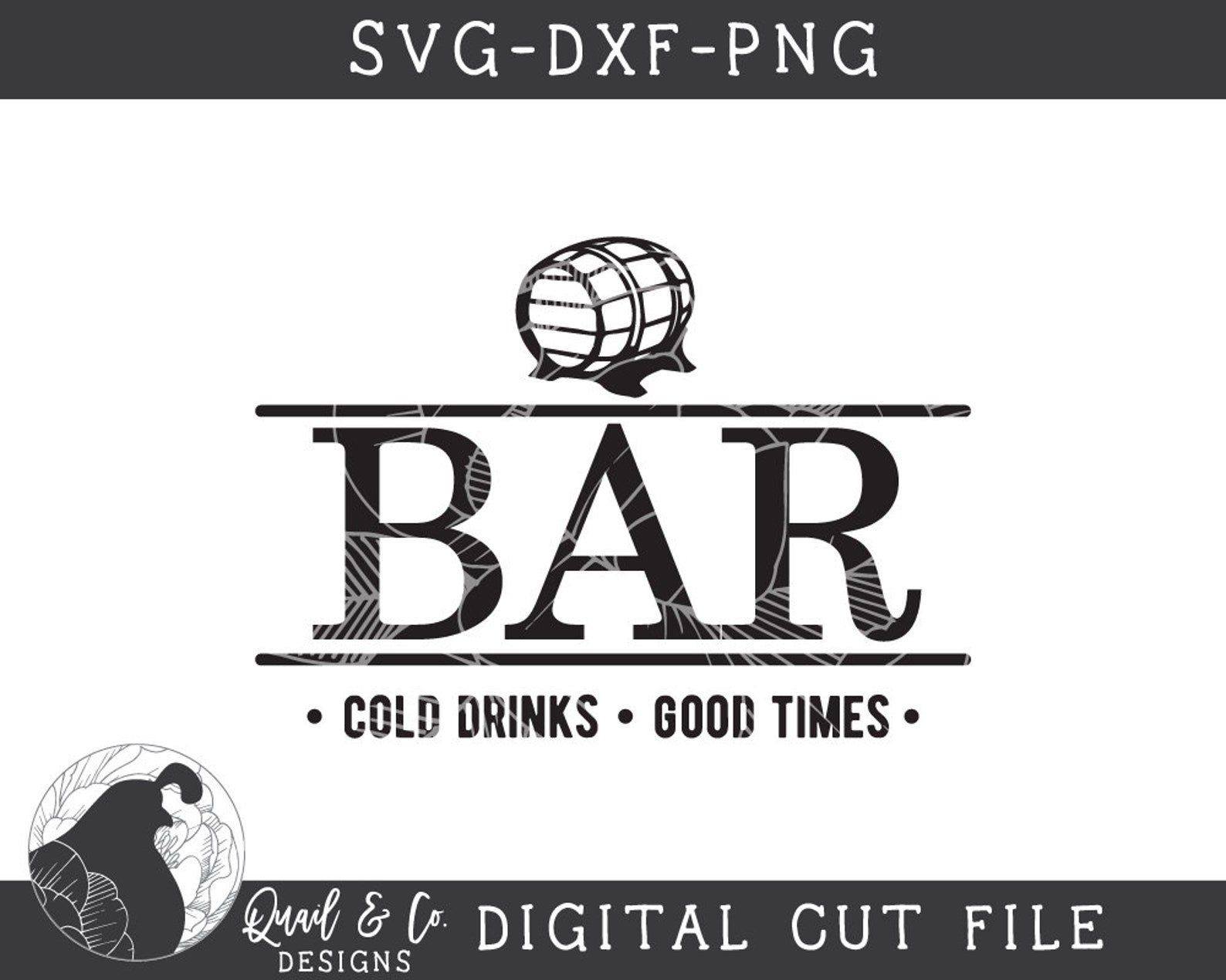 Bar SVG Family Name Cut File Round Bar Sign Svg Established - Etsy UK