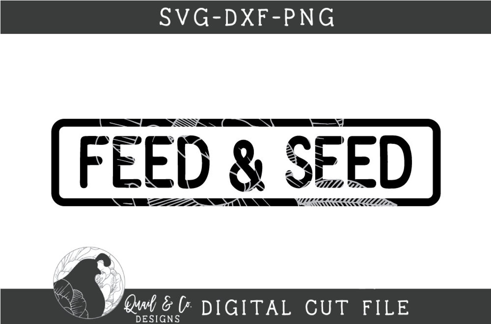 Feed and Seed SVG Rustic Cut File Farmhouse Sign Svg - Etsy New Zealand