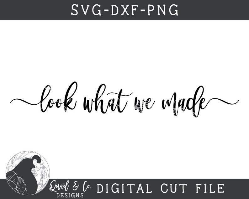 Look What We Made SVG Art Display Cut File Diy Art Hanger | Etsy
