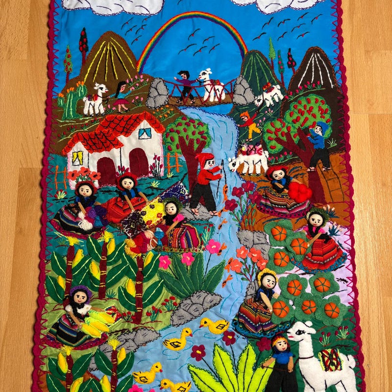 Peruvian Wall Hanging - Etsy