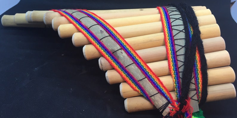Amazing Handmade Peruvian Curve Chill Pan Flute 13 Pipes - Etsy