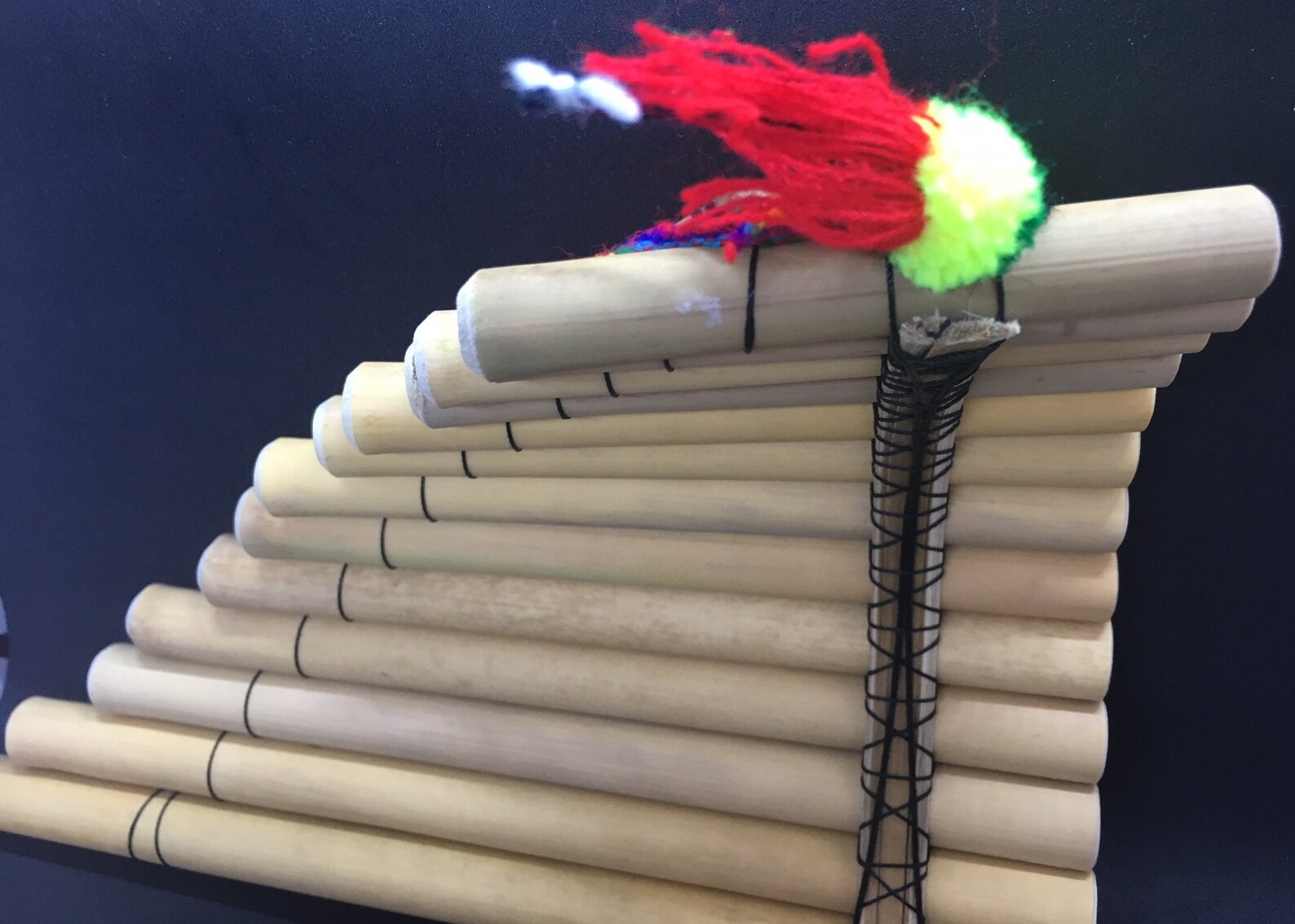 Amazing Handmade Peruvian Curve Chill Pan Flute 13 Pipes - Etsy