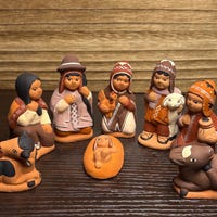 Hawaiian Nativity Set. Family. Present. Gift. Christmas. Chrstian ...