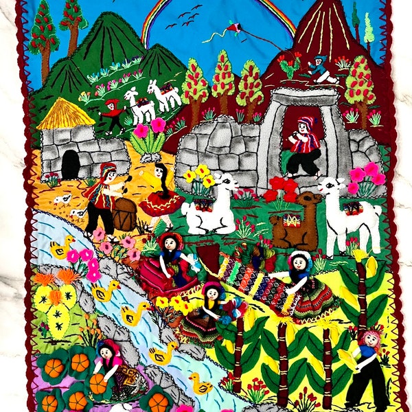 Peruvian Wall Hanging - Etsy