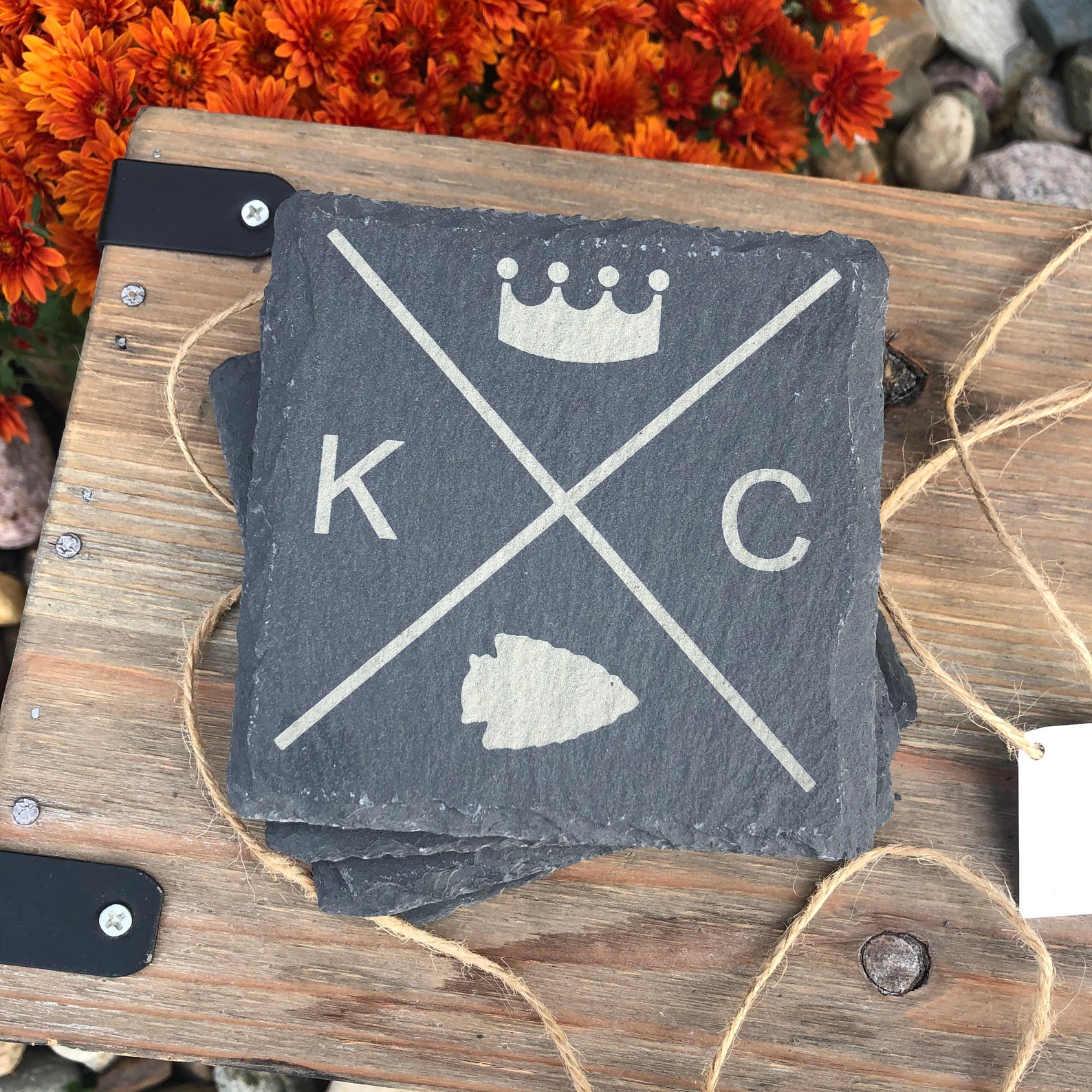 Kansas City Coaster Set Chiefs and Royals Coasters Set of 4 - Etsy