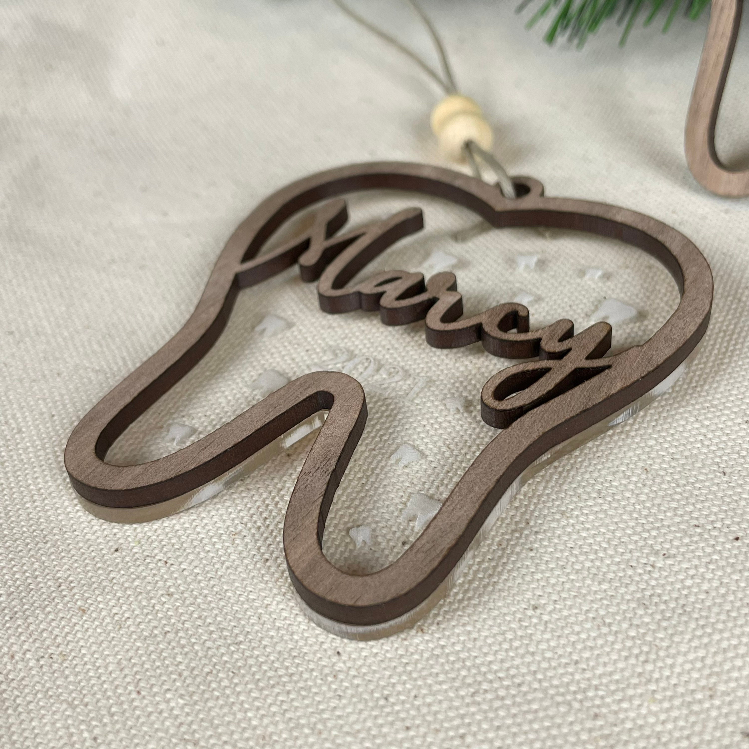 Personalized Tooth Name Ornament — The Country Porch Swing